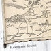 Six Duchies Map Handmade Scroll, Fantasy Bookshelf Decor, the Realm of ...