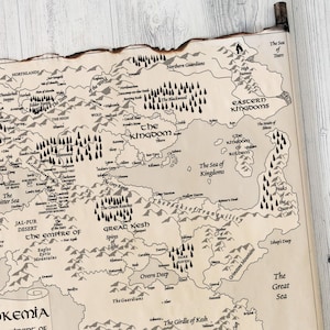 The Riftwar Cycle Map, Midkemia Map, Magician Map, Silverthorn Map, the ...