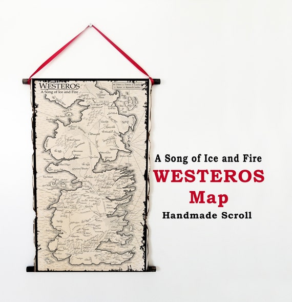 Lied Van Ijs En Vuur Kaart Westeros