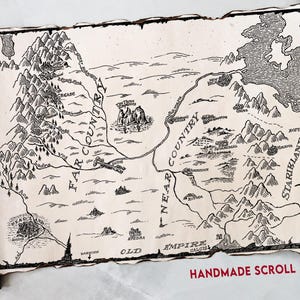 Red Country Map, the First Law Map of Far Country and Near Country ...