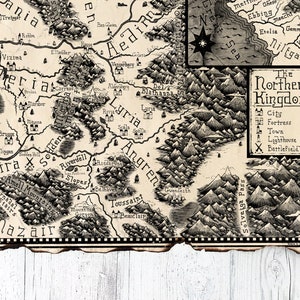Witcher Map - the Northern Kingdoms Map and the Nilfgaardian Empire ...