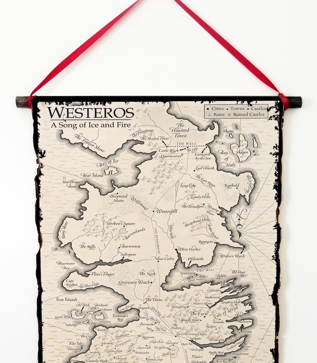 Westeros Map South The Geopolitics Of Ice And Fire Geopolitical