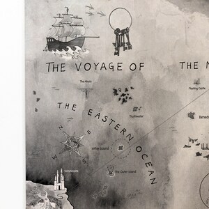 Voyage of the Muntjac, Fillory and Further Map, the Magicians Map, the ...