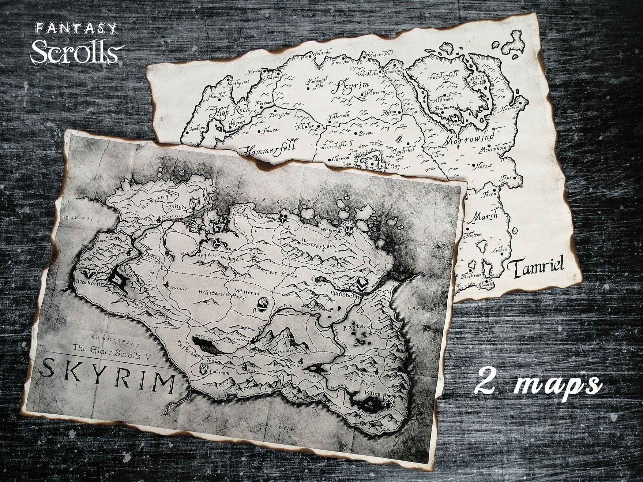 Elder Scrolls Online Skyrim Map