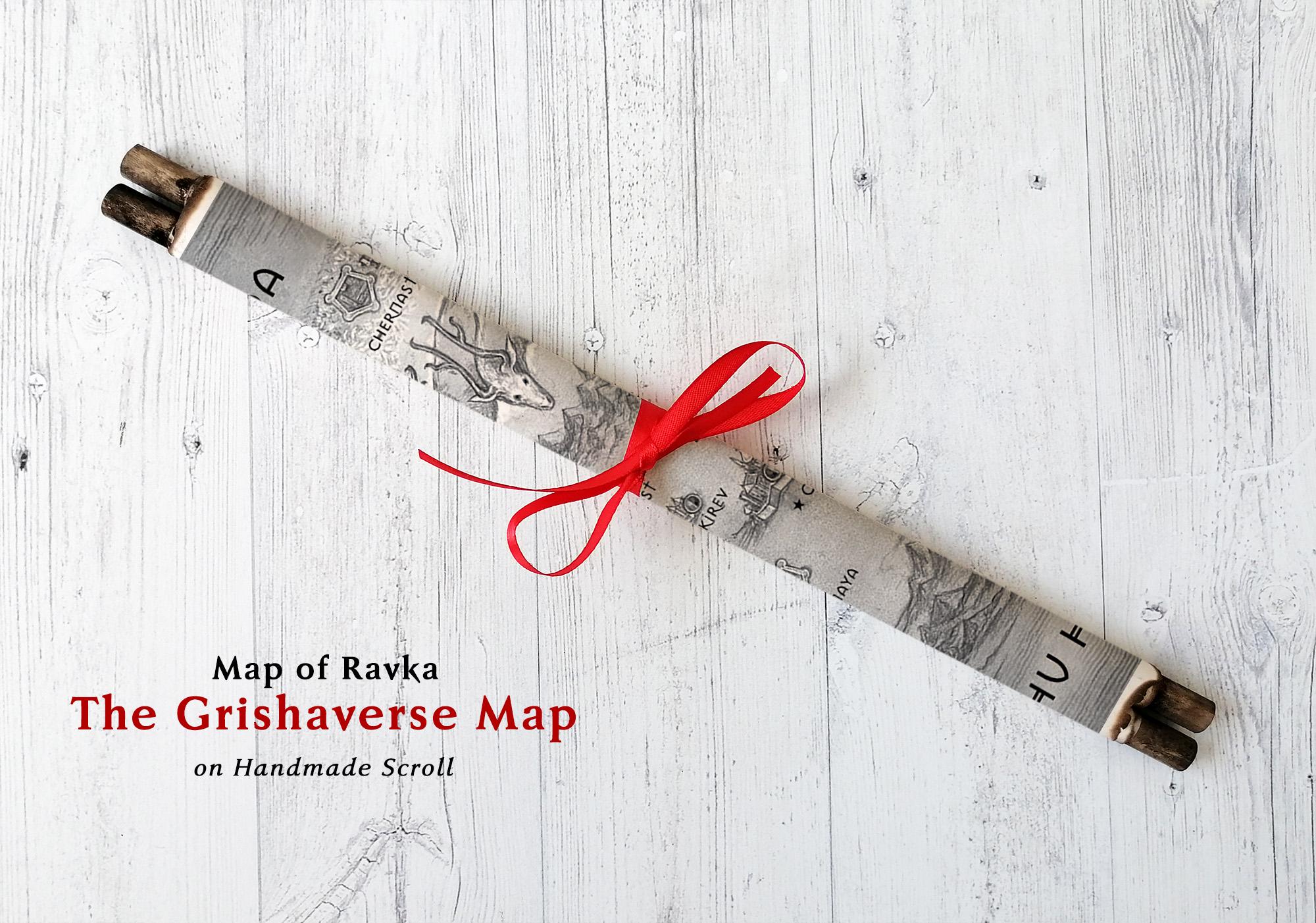 Ravka Map, Grishaverse Shadow and Bone Map, Fantasy Art Print - Etsy