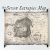 Icewind Dale Map on Handmade Scroll, Faerûn Map, Forgotten Realms Map ...