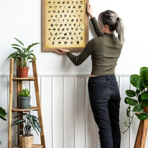 SHADOWHUNTERS All Runes Poster, the Mortal Instruments Book Series All ...