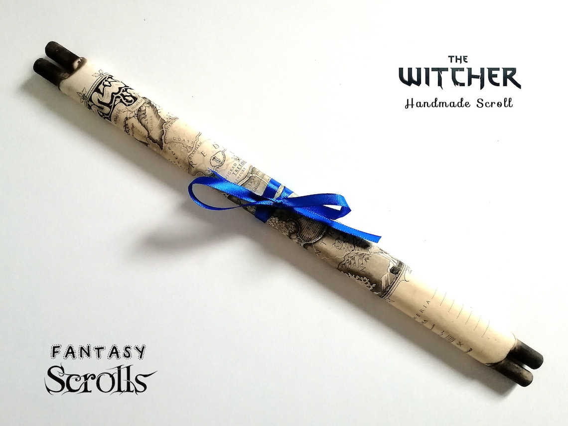 WITCHER the Northern Kingdoms the Witcher Map Cintra - Etsy