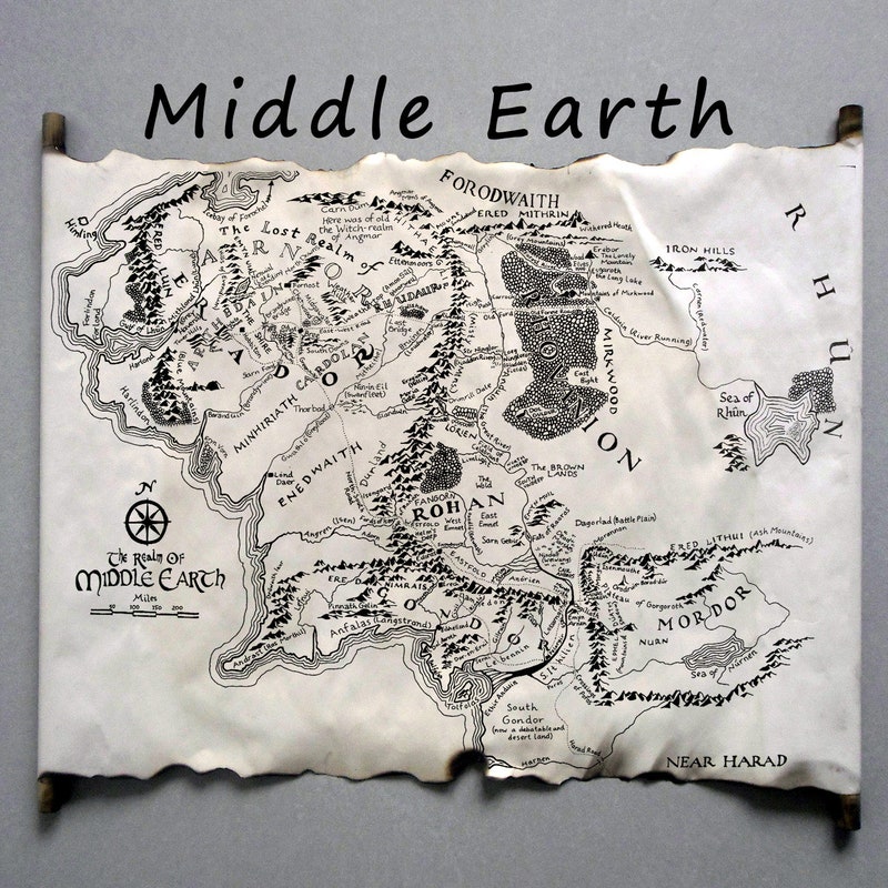 Fictional Maps - Etsy