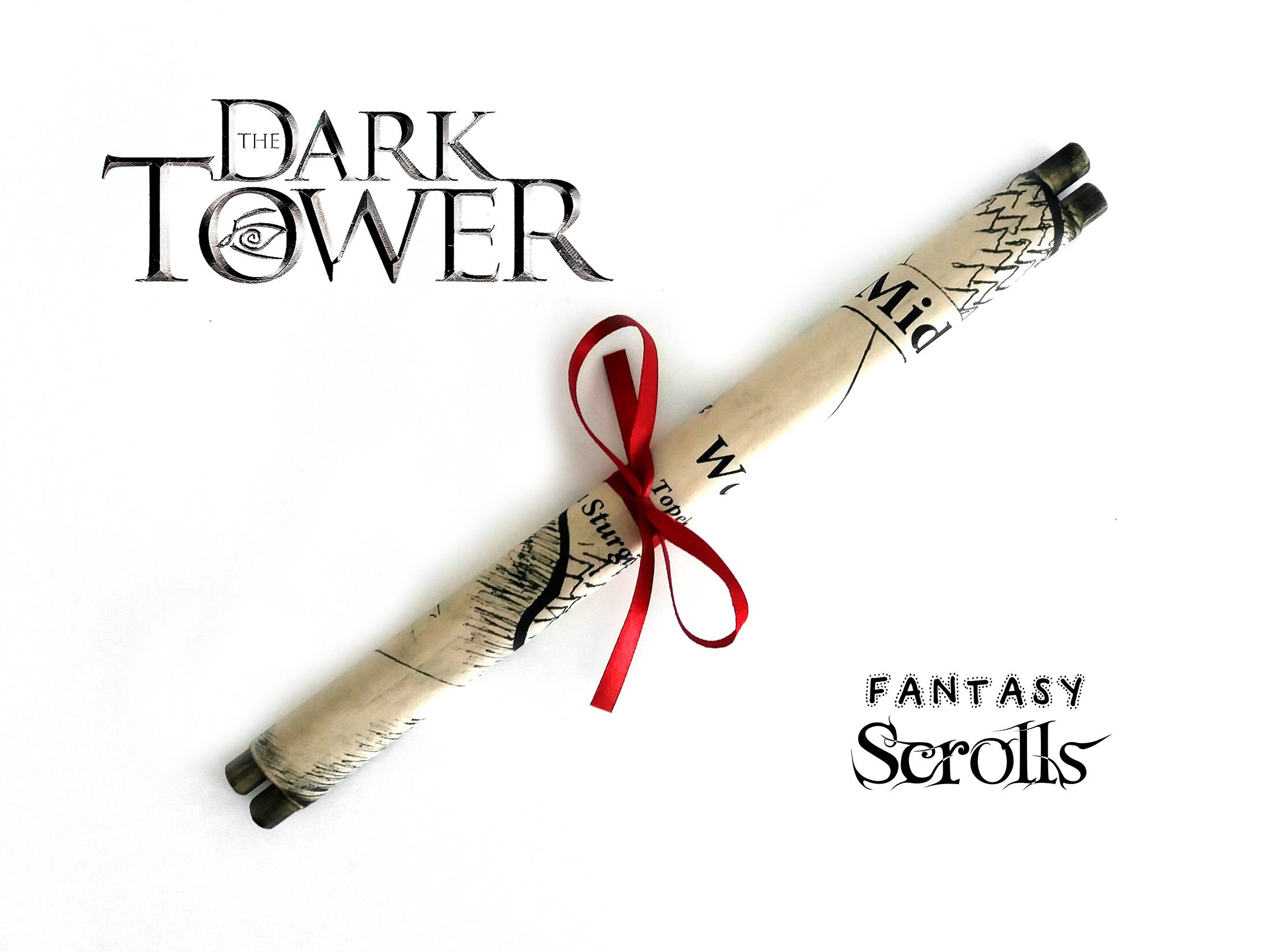 Mid-world Map the Dark Tower Map the Gunslinger Map - Etsy