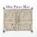 Grand Line Map, One Piece World Map on Handmade Scroll, Anime Gift, One ...