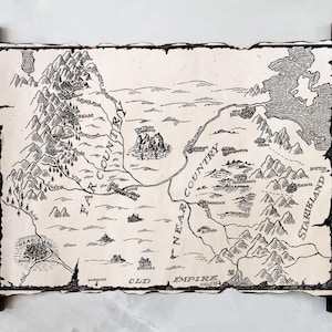 Red Country Map, the First Law Map of Far Country and Near Country ...