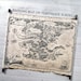 Endling Series Map, Handmade Nedarra Kingdom Scroll - Etsy