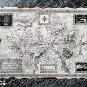 Moria Map, Midle Earth Map of Moria Mines, a Map of Where the ...