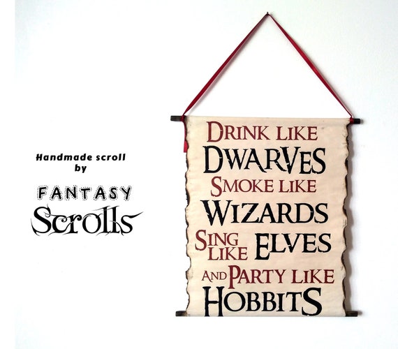 Dwarves Hobbit Poster
