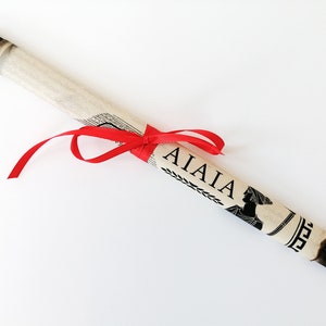 Map of Aiaia on Handmade Scroll, Circe Book Map, Mythological Island of ...