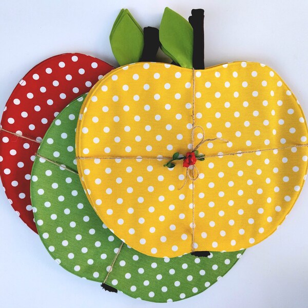 Apple Placemats - Etsy