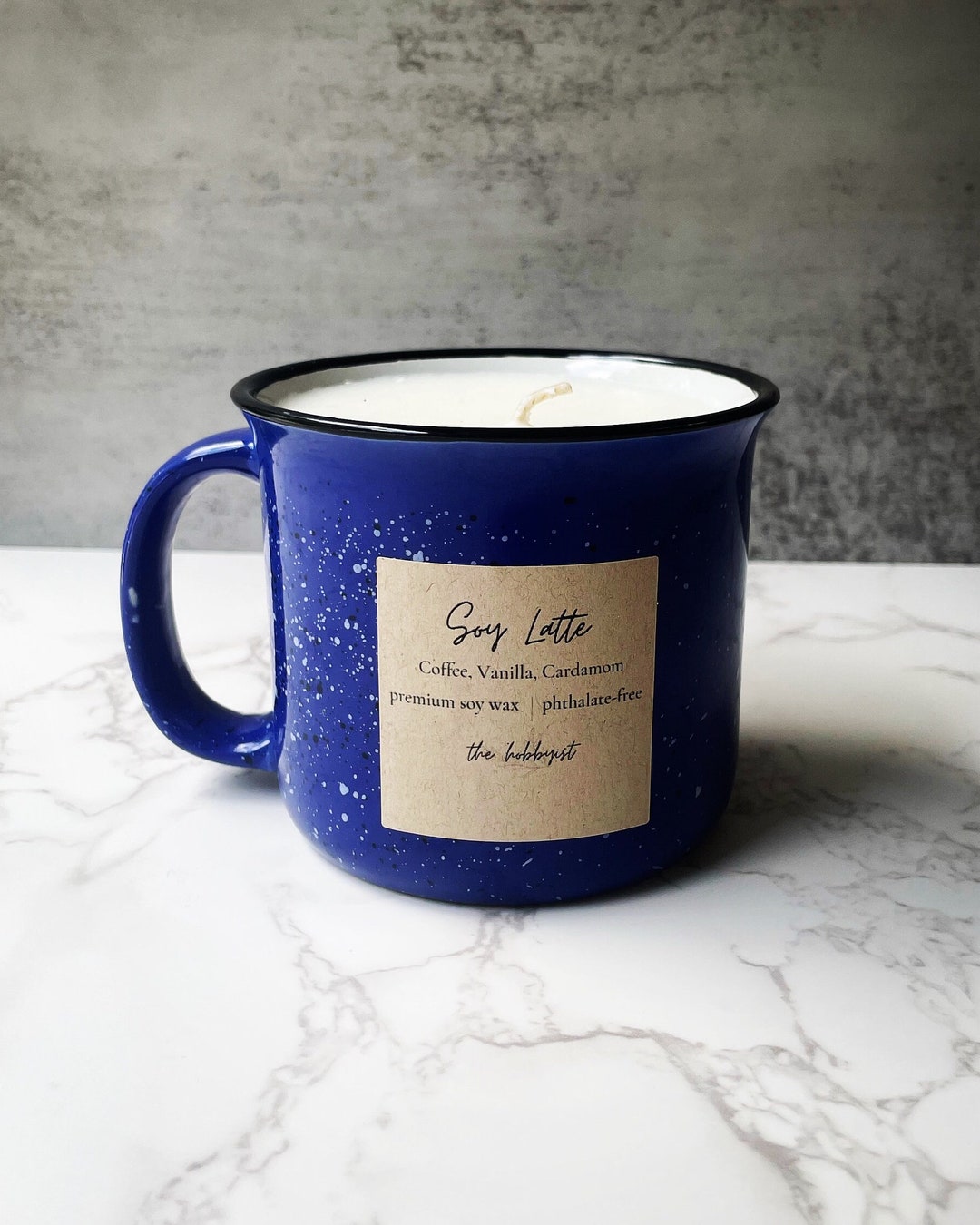 Soy Latte Coffee Mug Candle, Coffee and Vanilla Candle, Campfire Mug ...