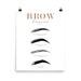 Brow Chart Poster I Microblading Chart I Eyebrow Guide I Beauty ...