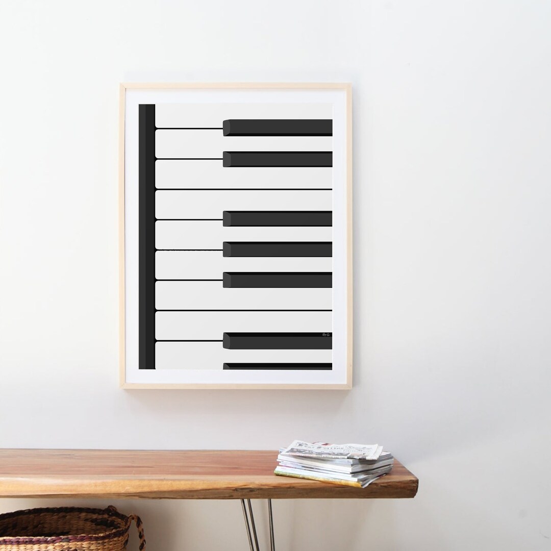 Piano Poster - Music Art - Piano Room Decor - Gifts for Pianist ...