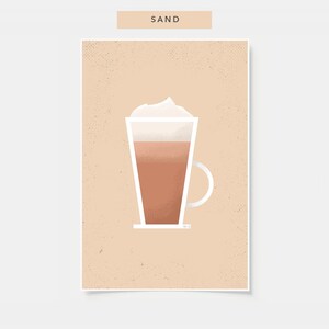Coffee Poster - Mocha - Coffee Decor - Coffee Art - College Student ...