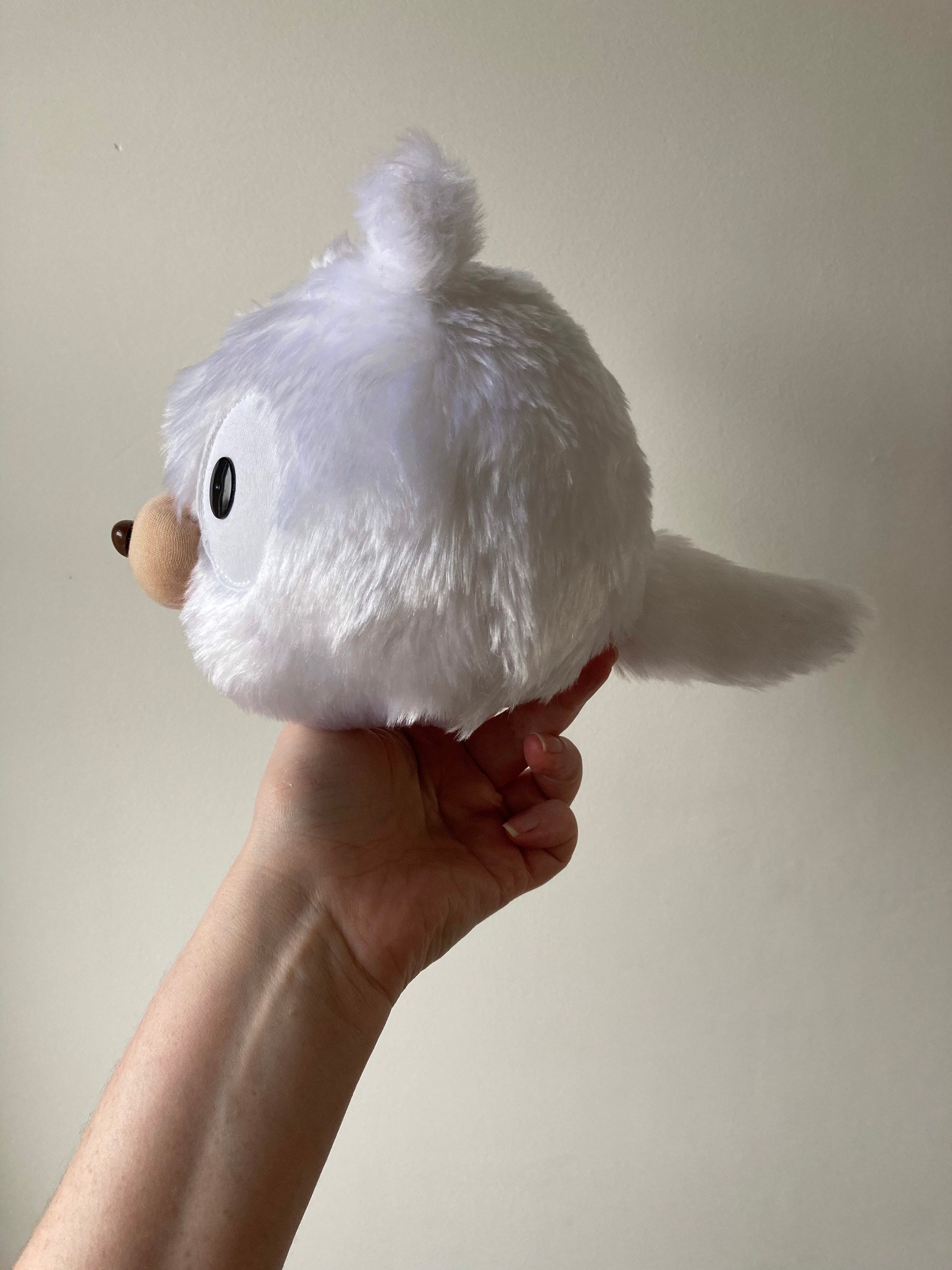 Magical white Woff plushie from Hilda cartoon | Etsy