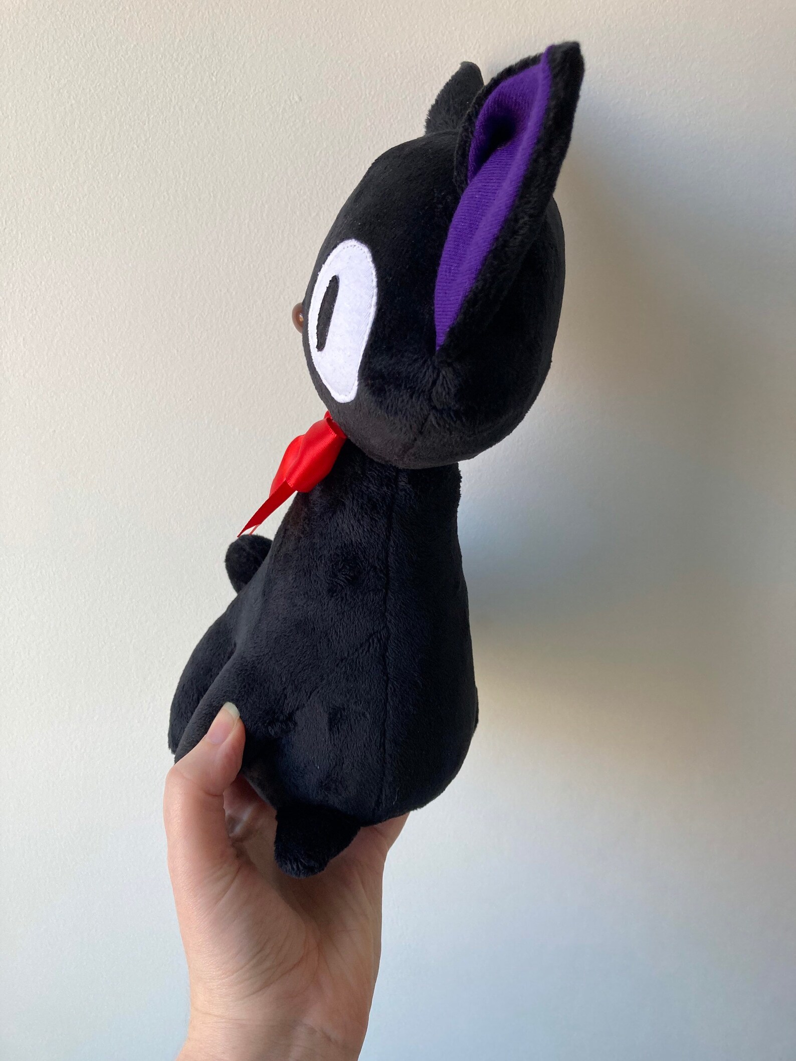 Medium Sitting Jiji Cat Plushie Kiki's Delivery Service - Etsy UK