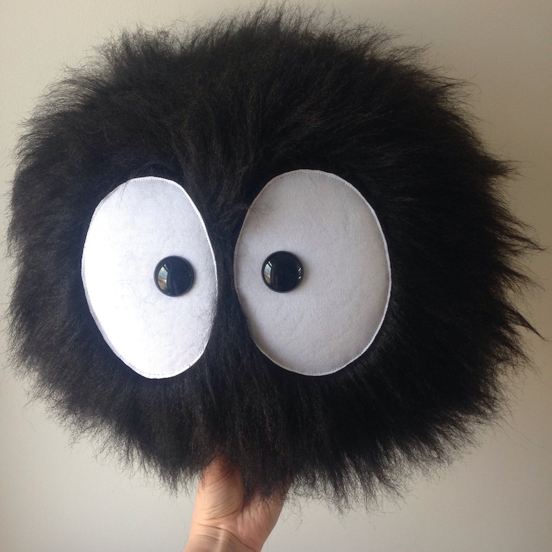Large Soot Sprite Plushie - Spirited Away - Totoro - Studio Ghibli - Etsy
