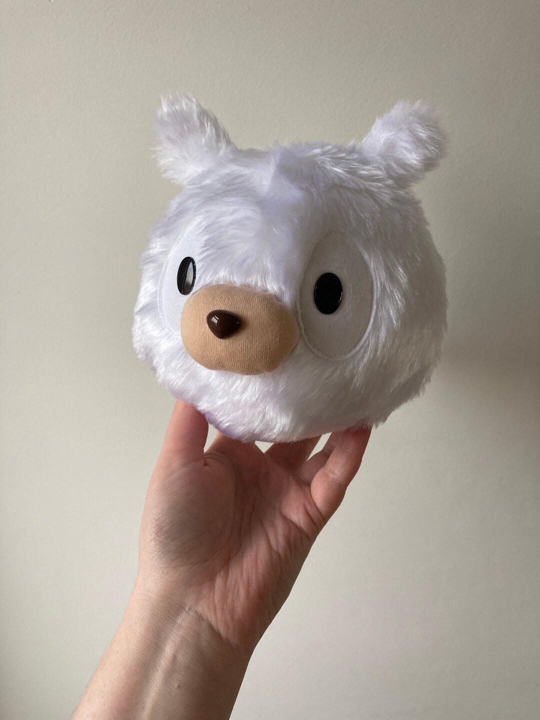 Magical White Woff Plushie From Hilda Cartoon - Etsy