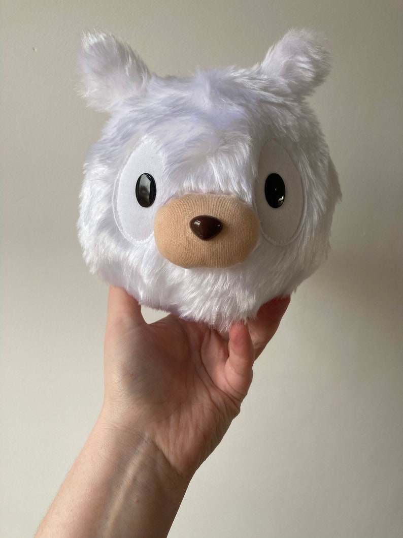Magical White Woff Plushie From Hilda Cartoon - Etsy UK