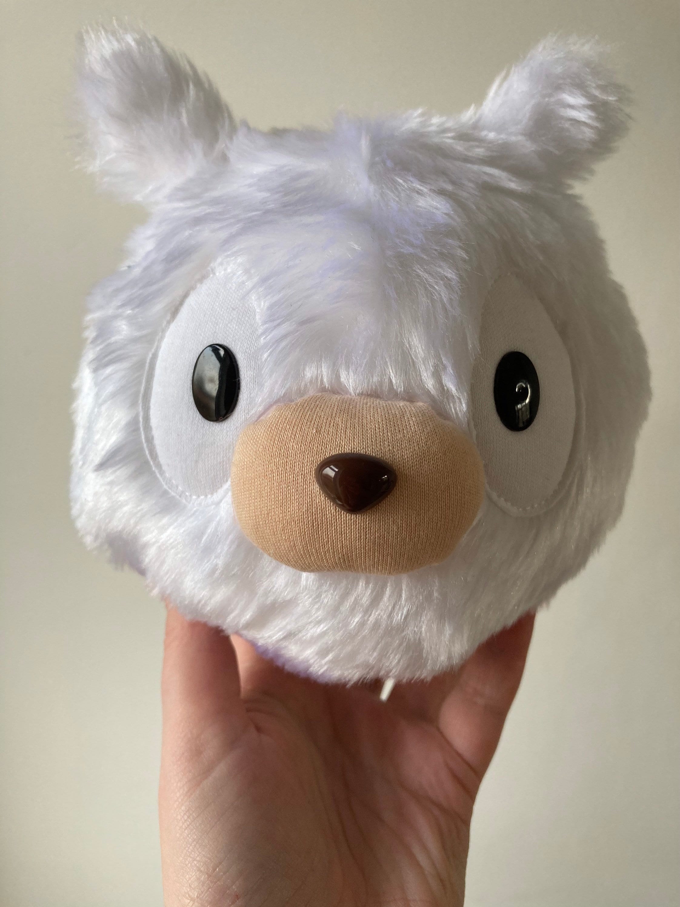 Magical white Woff plushie from Hilda cartoon | Etsy