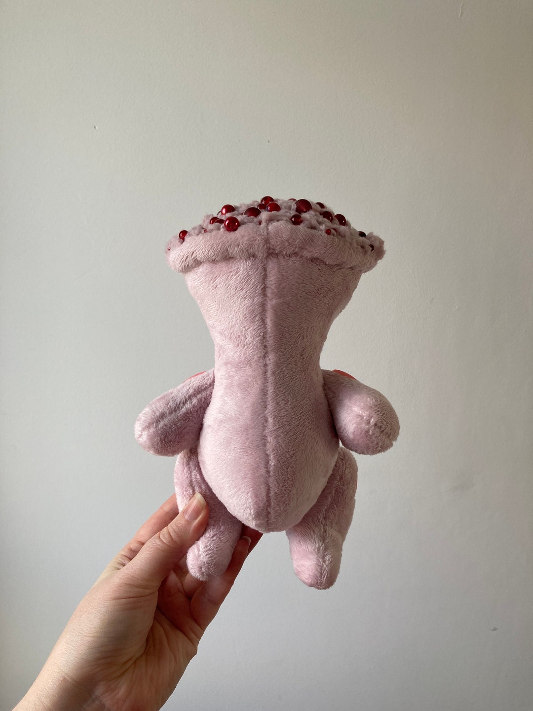 Large Bleeding Tooth Fungus Shroom Folk Doll - Etsy