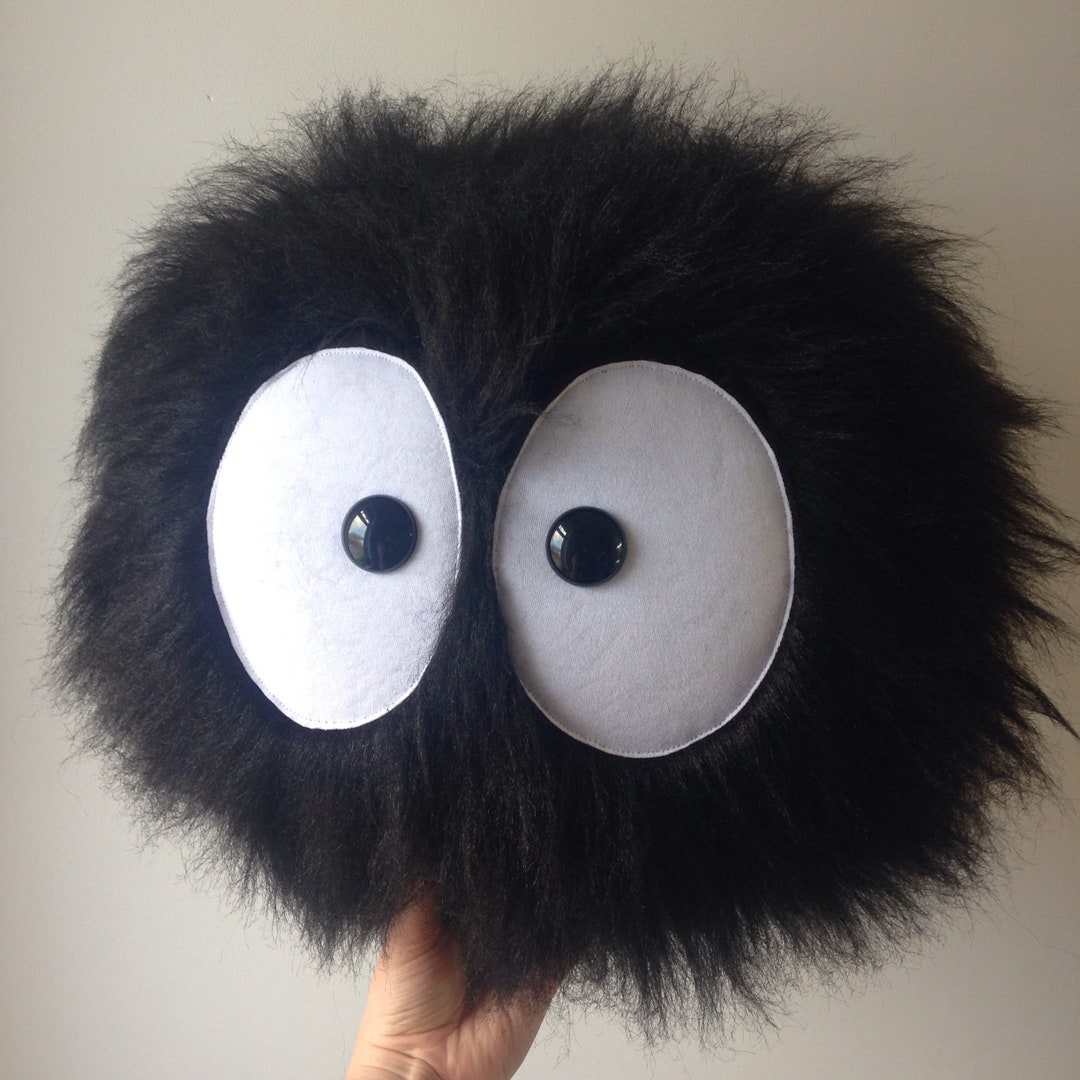 Large Soot Sprite Plushie - Spirited Away - Totoro - Studio Ghibli - Etsy