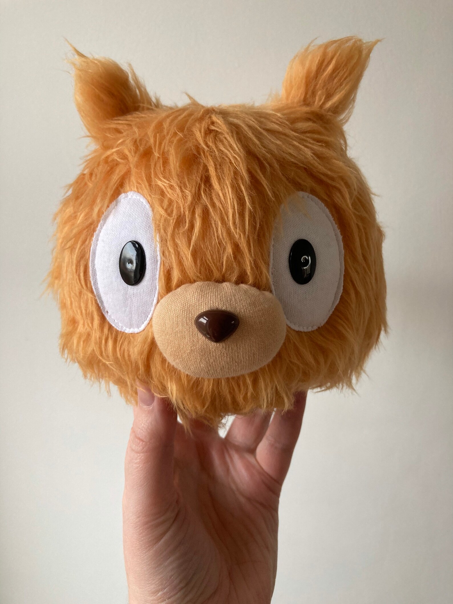 Honey Brown Woff Plushie From Hilda Cartoon | Etsy