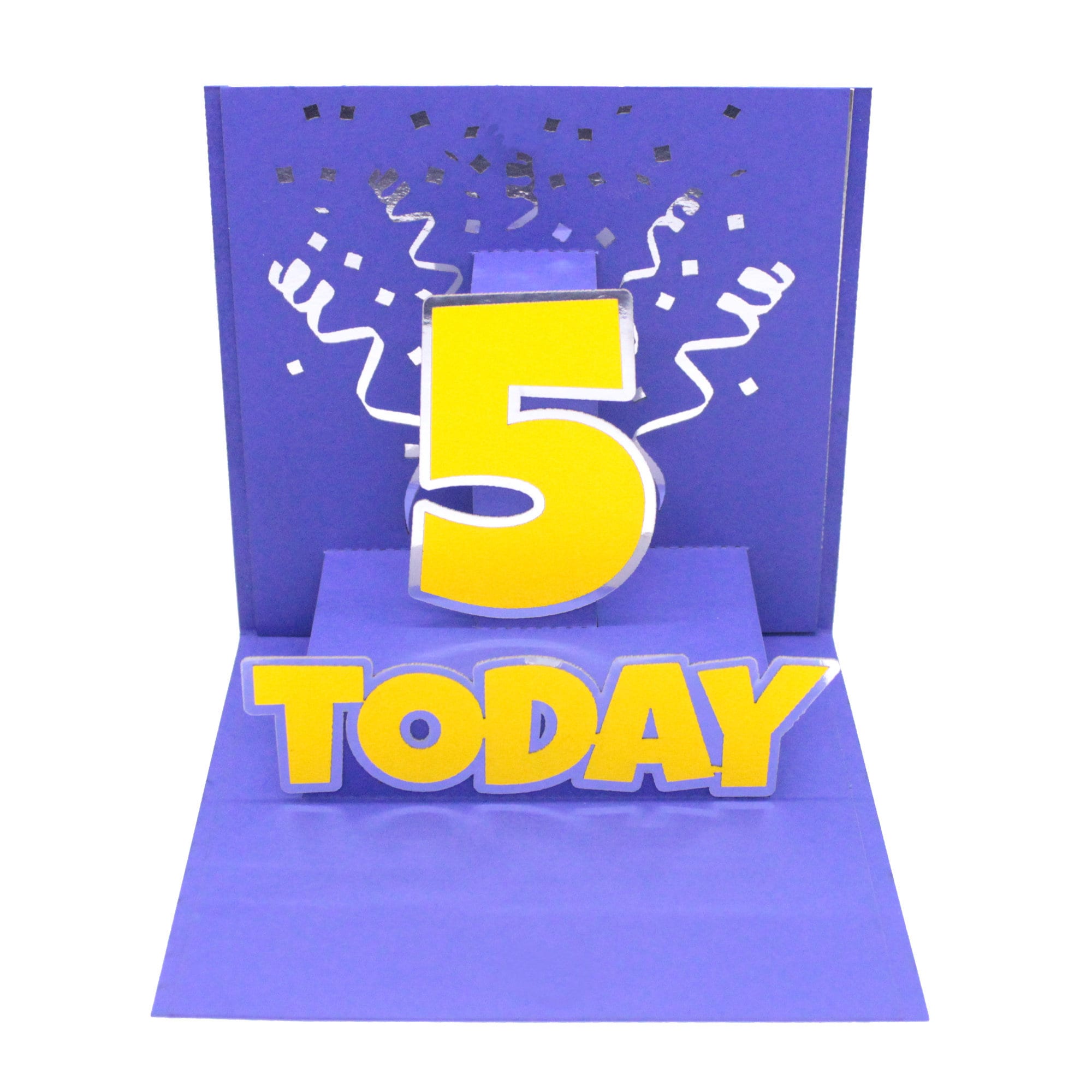 Customisable Pop up Birthday Card With Numbers Hand Crafted in the UK ...