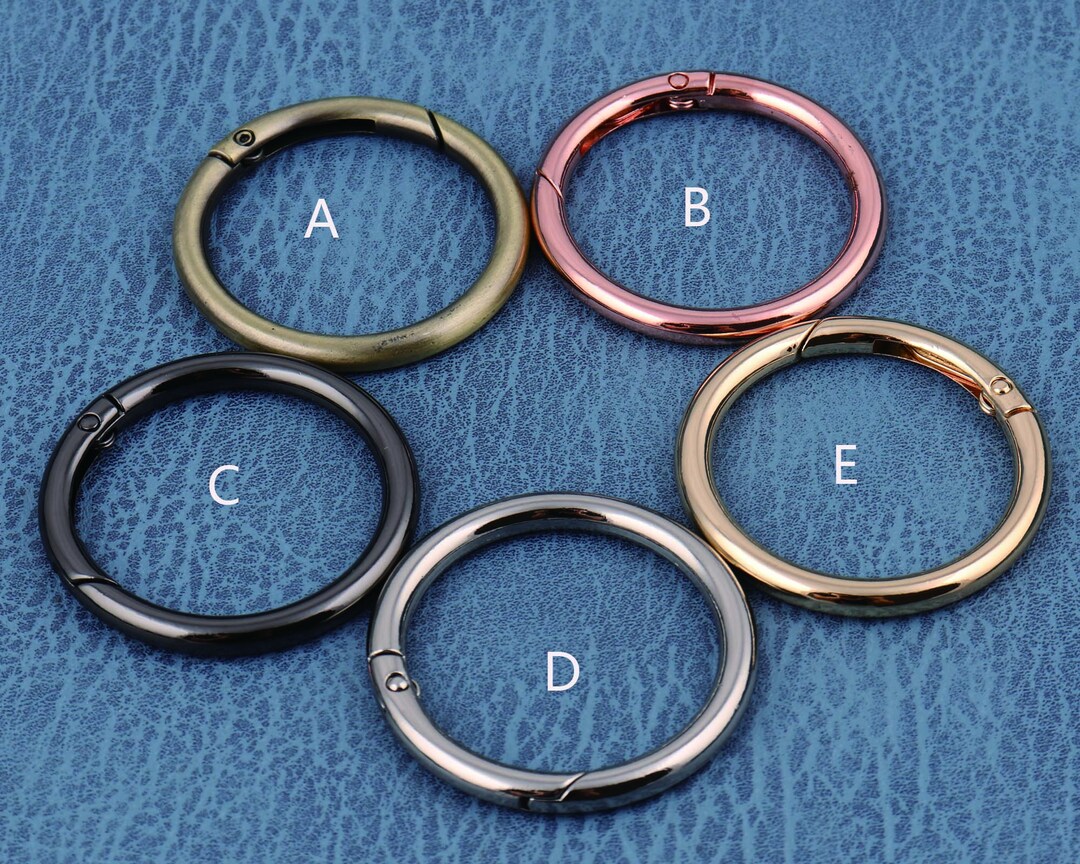 1.538mm Inner Metal Spring O Ring Clasps O Rings Spring O Ring Clasps ...