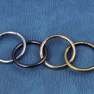 251mm Inner Metal Spring O Ring Clasps O Rings Spring - Etsy