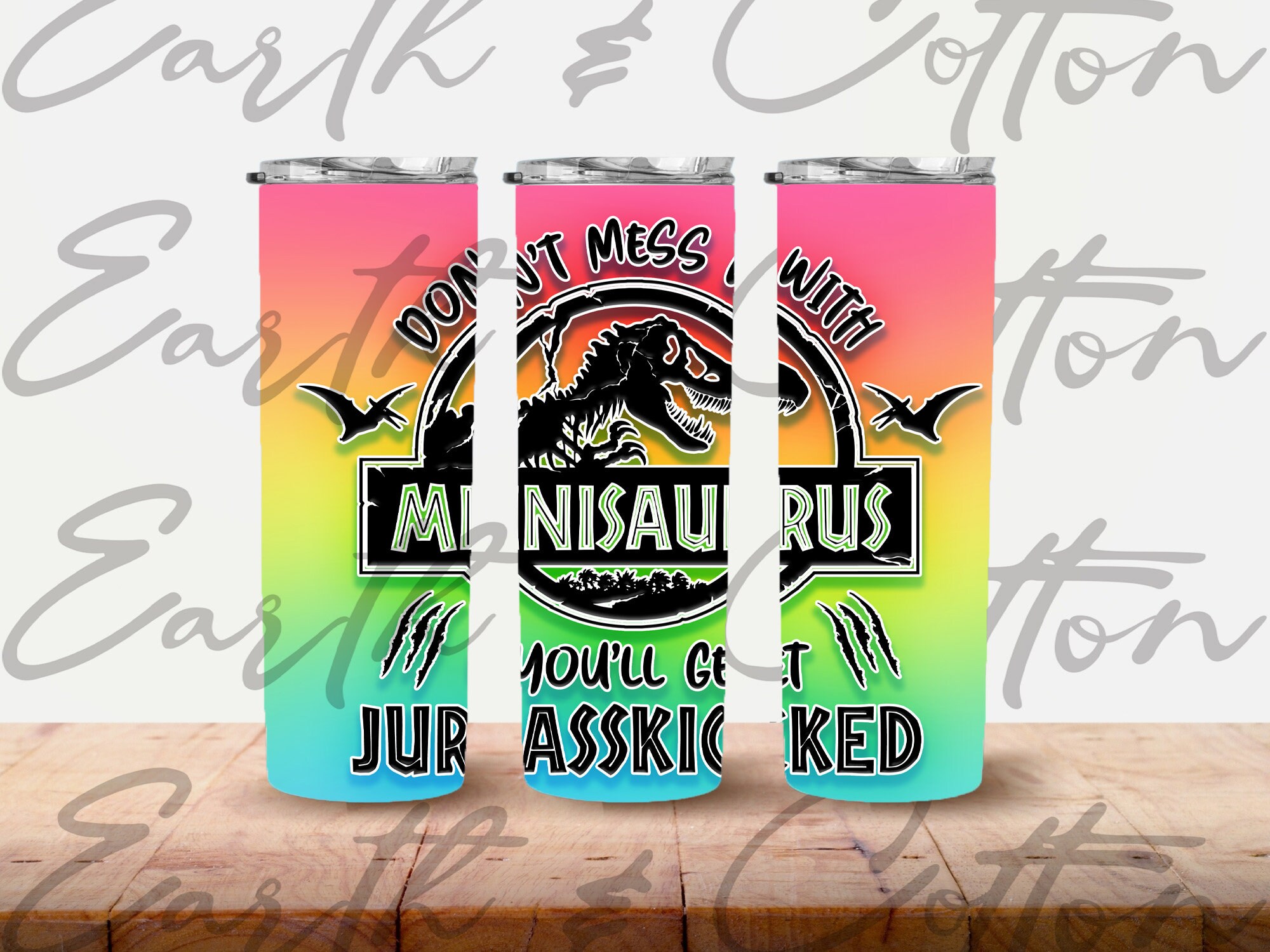 Don't Mess With Mamasaurus Minisaurus You'll Get Jurasskicked PNG ...