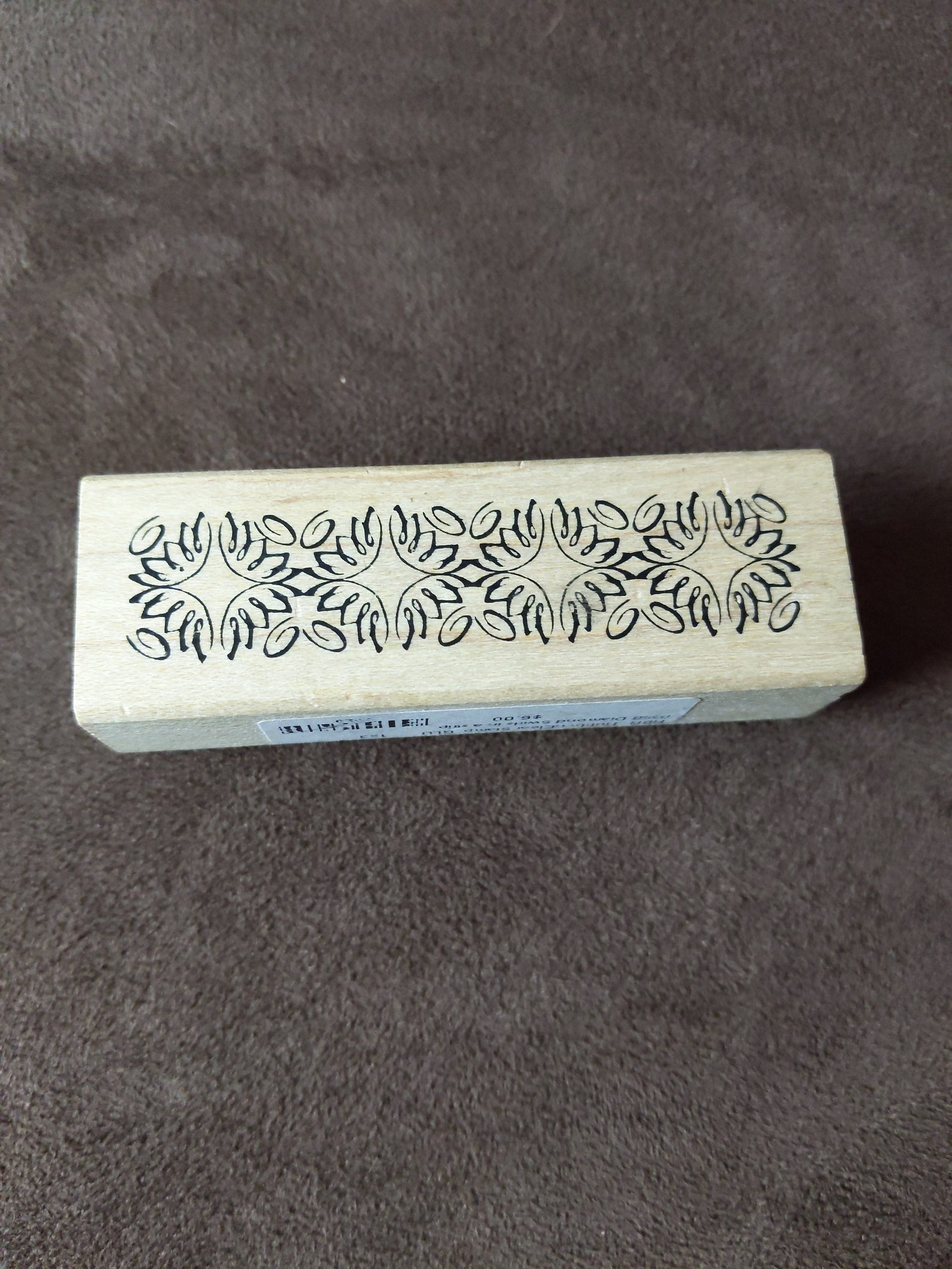 New Wooden Wood Block Stamps Stamp Boarder Shapes Checkerboard Hearts ...