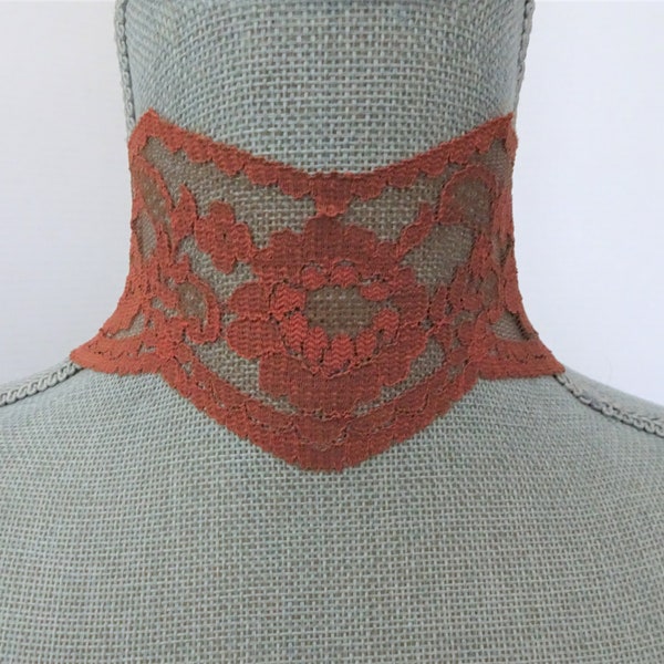 Lace Choker Necklace - Etsy