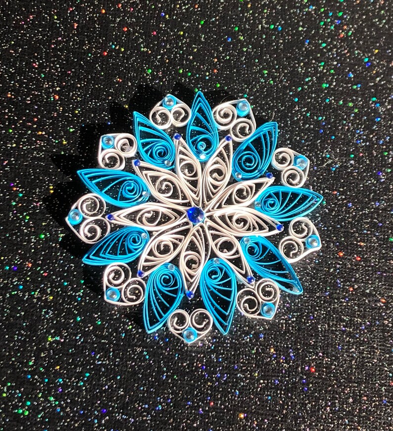 Paper Quilling Snowflake - Etsy
