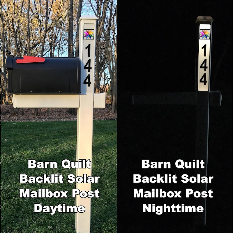 Mailbox Barn Quilt - Etsy