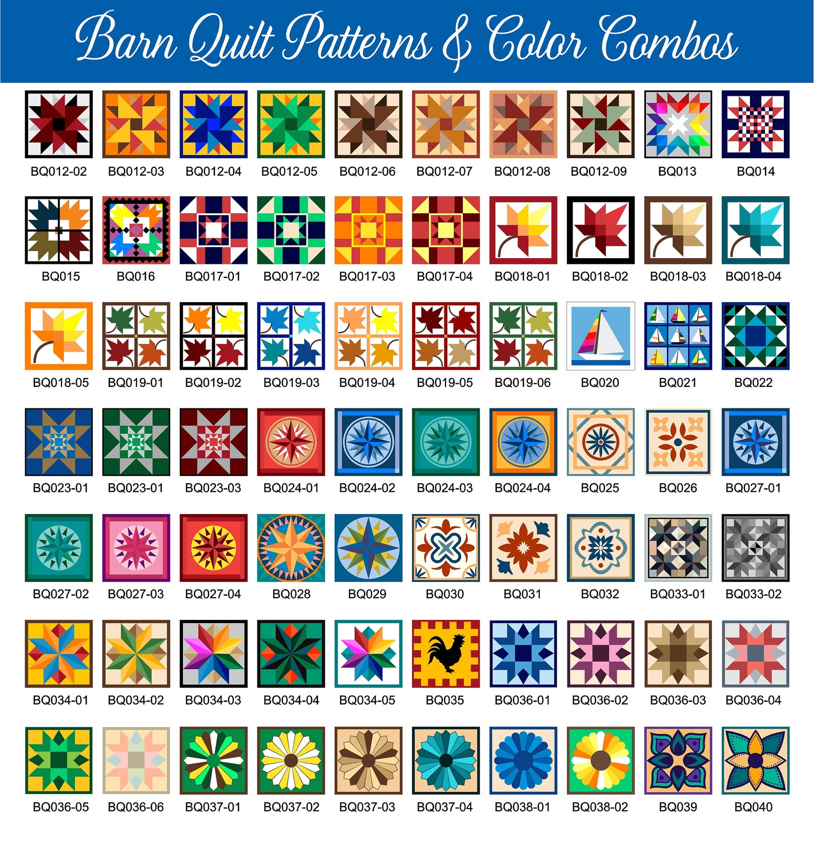 Barn Quilt Address Number / Sign Premium Quality no Wood - Etsy