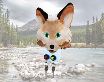 Fox Key Holder - Etsy