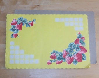 Strawberry placemats | Etsy