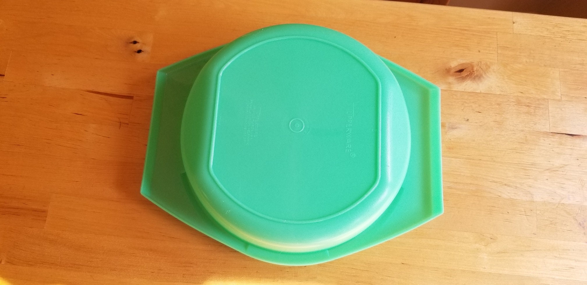 Green Tupperware Container Vintage 1970s Seventies 70s Retro ...