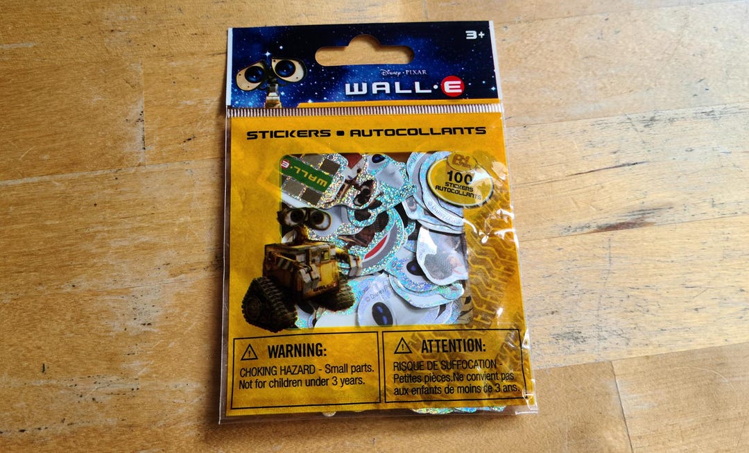 Vintage WALL-E Stickers - Walle Eva Robot Earth Tiny Stickers - Etsy