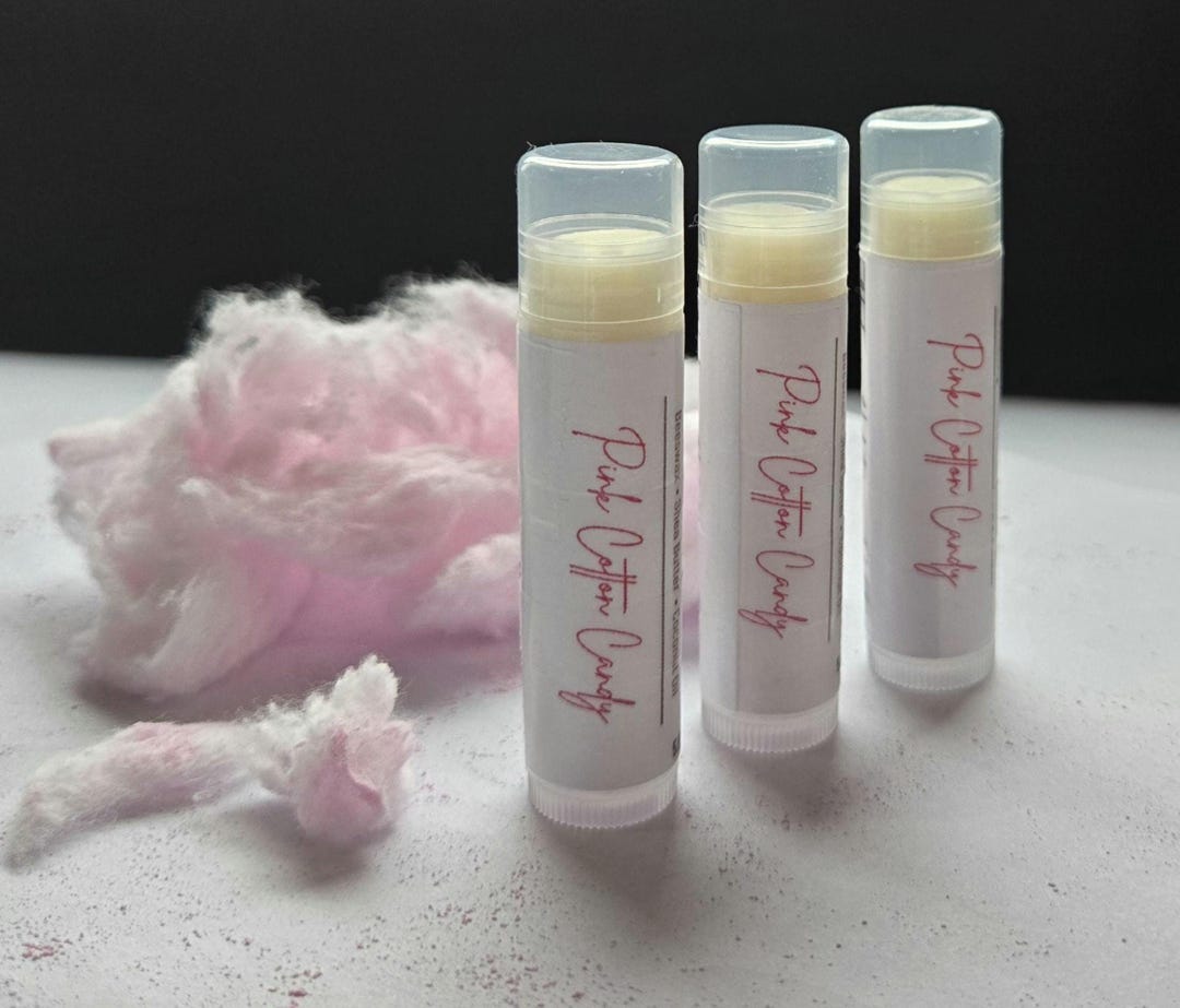 Set of 3 Beeswax Lip Balm All Natural Shea Butter Chapstick Homemade ...