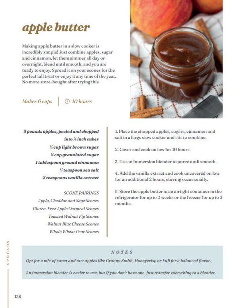 50 Delicious Everyday Scones Cookbook: From Sweet to Savory - Etsy