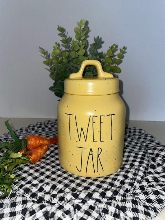 Home & Living Kitchen & Dining Jars & Containers Rae Dunn TWEET JAR ...
